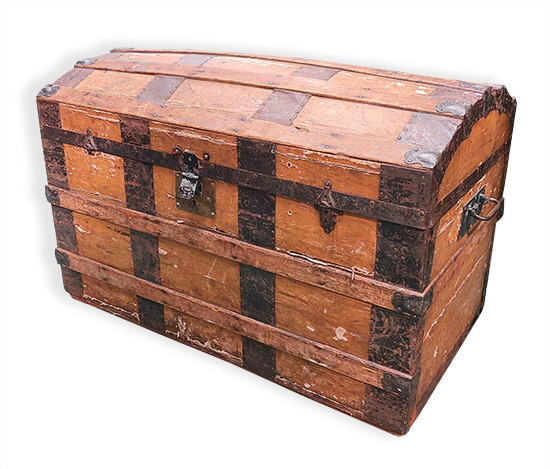 Treasure Chest #18 (H55cm x D50cm x W90cm) - First Scene - NZ's largest ...