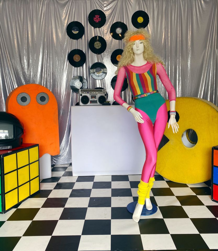 80's Display - First Scene - NZ's largest prop & costume hire company.