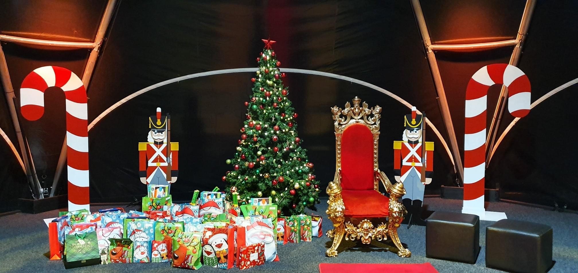 Santa's Grotto - First Scene - NZ's largest prop & costume hire company.