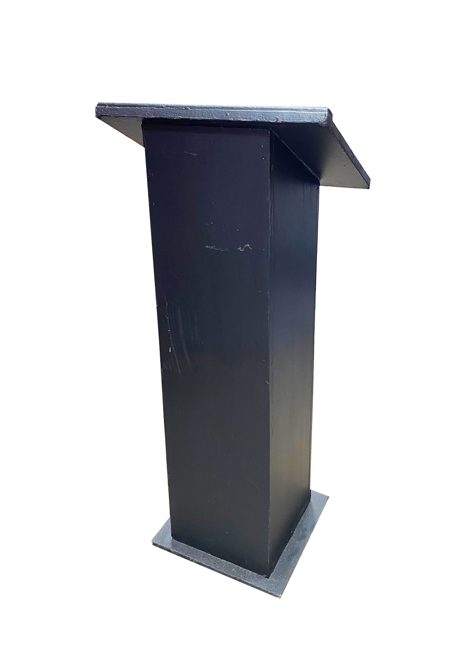 Lectern Black Wooden #2 (H: 1.26m) - First Scene - NZ's largest prop ...