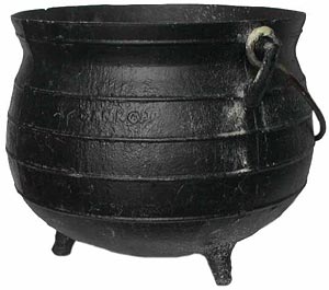 Cauldron Medium Fibreglass (0.5m x 0.7m dia) - First Scene - NZ's ...