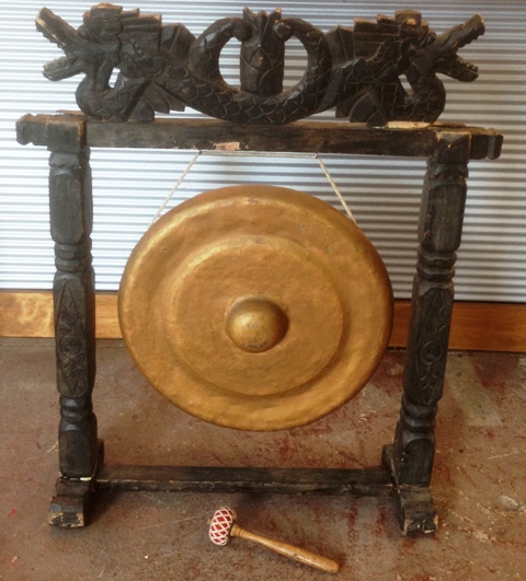 Gong, Medium (frame 1.05 high x 0.85 wide) - First Scene - NZ's largest ...